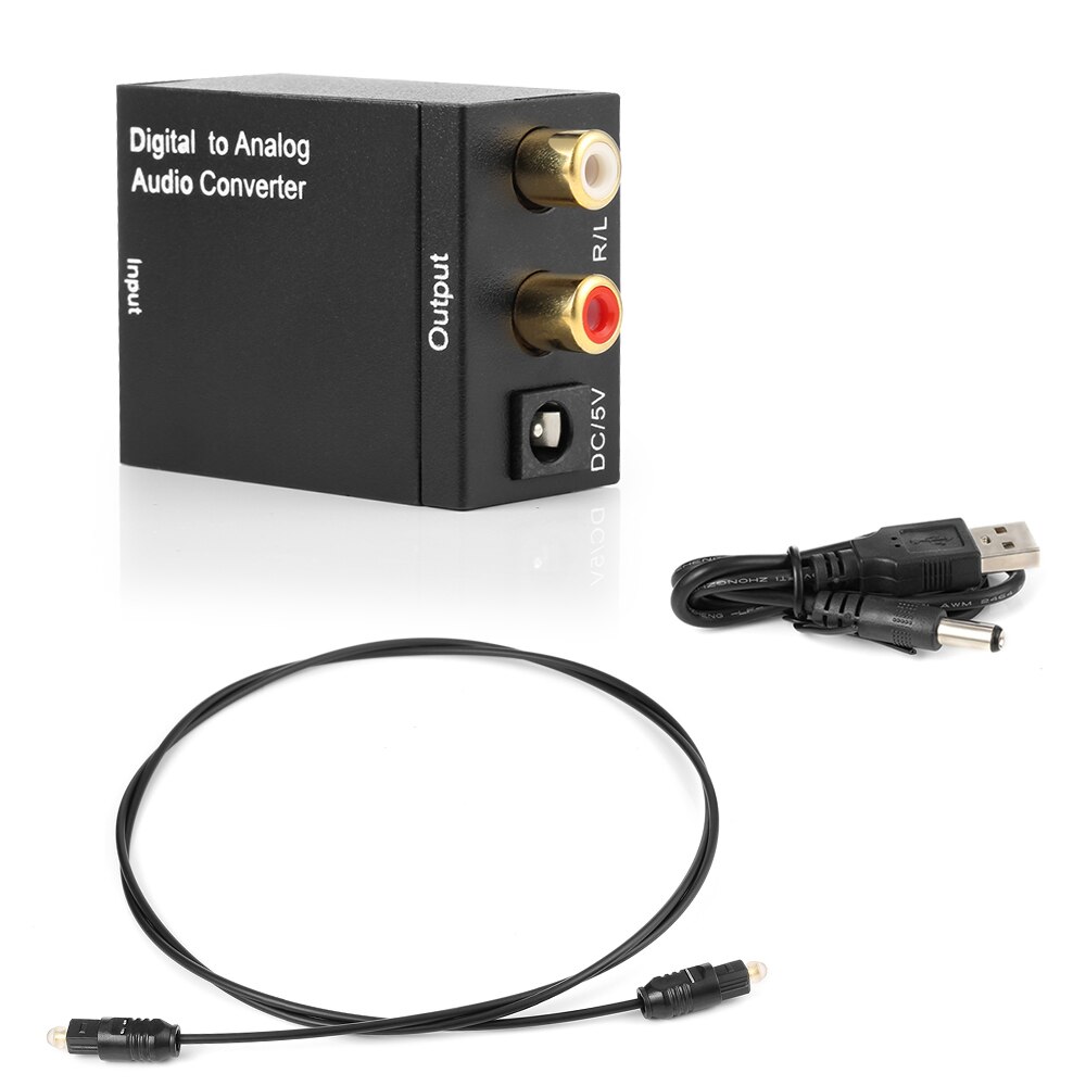 3,5mm convertidor Digital-analógico Digital óptica... – Grandado