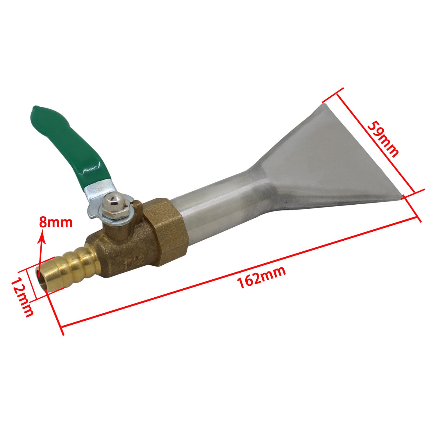 mm connector flat nozzle universal cleaning machin... – Vicedeal