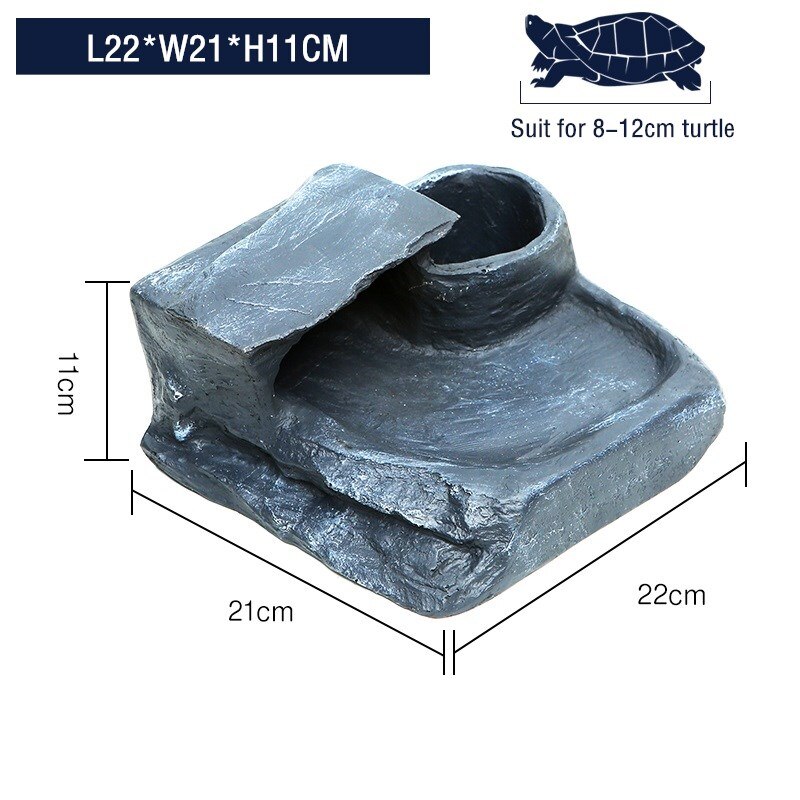 Turtle Basking Platform Tortoise Climbing Ramp Sha... – Grandado