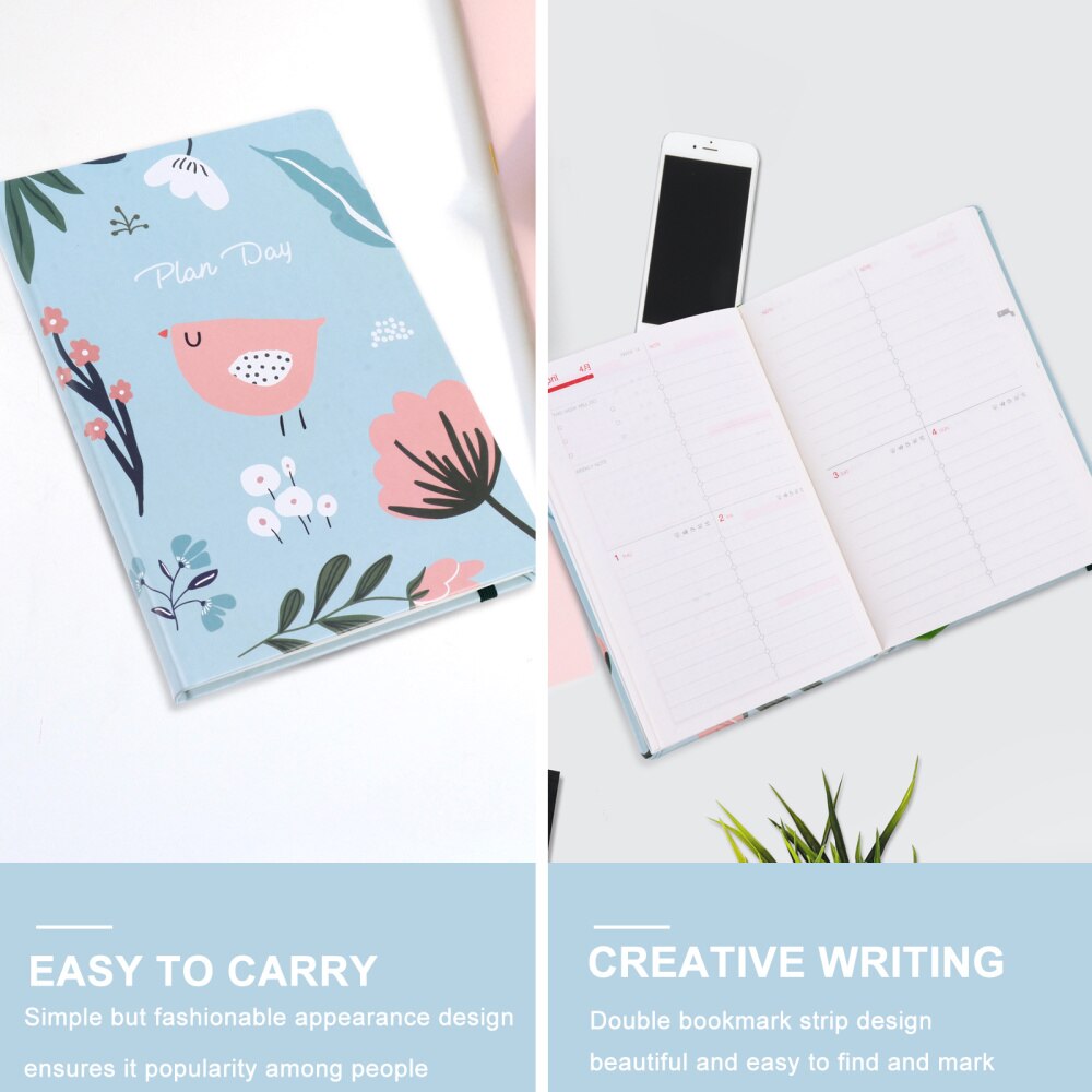 1 Pc A5 Schedule Book Practical Weekly Planner Pap... – Grandado