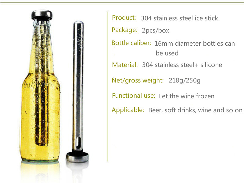 2Pcs/box Wine Cooler 304 Food-Grade Stainless Stee... – Grandado