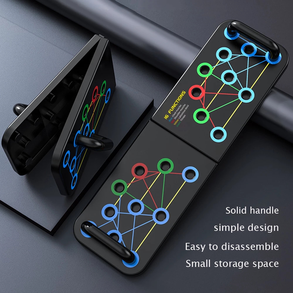 Push Up Rack Folded Board Set abdominal Bar Multi-... – Vicedeal