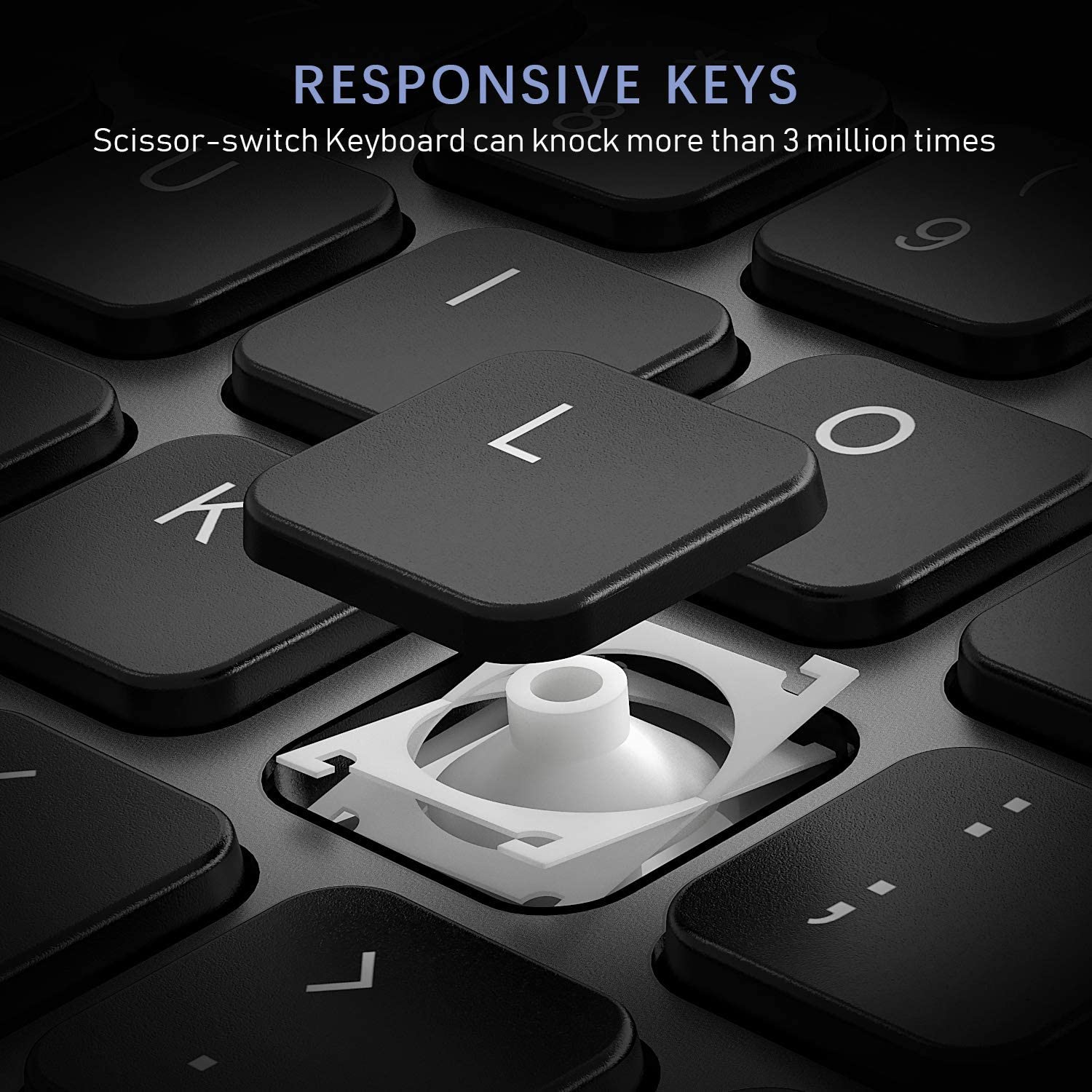 French keyboard AZERTY wireless 2.4G USB connectio... – Vicedeal