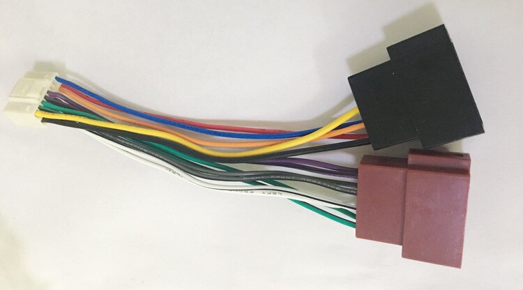 Din Iso Adapter Kabel Connector 16pin Kabel Boom A... – Vicedeal