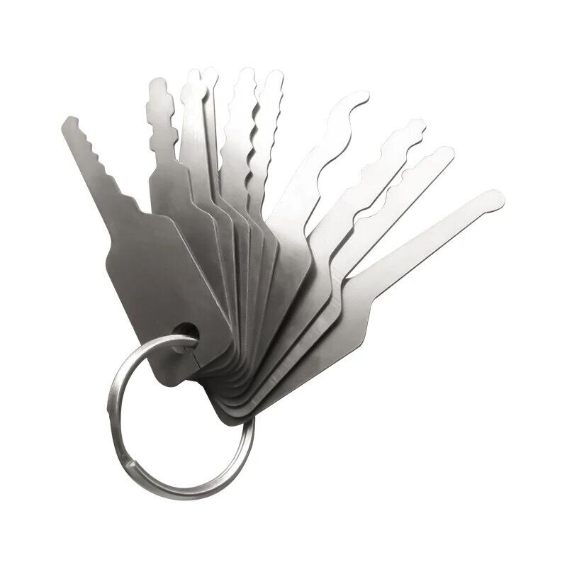 10PCS Stainless Steel Jiggler Keys Dual Sided Car ... – Grandado