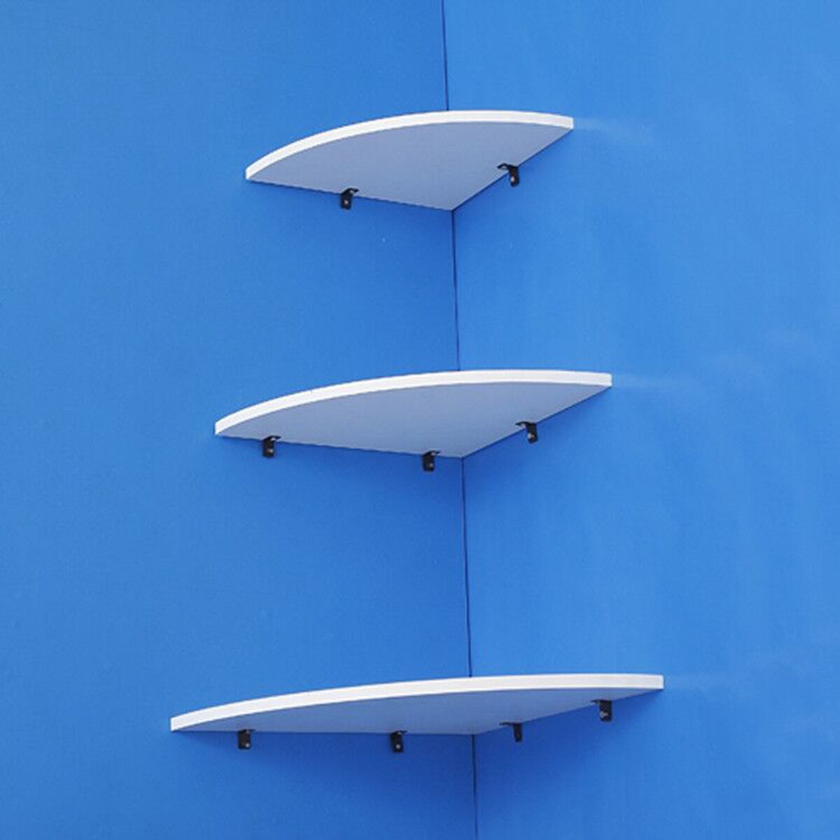 Brand 3Pcs Floating Corner Shelf Wall-Mounted Stor... – Grandado