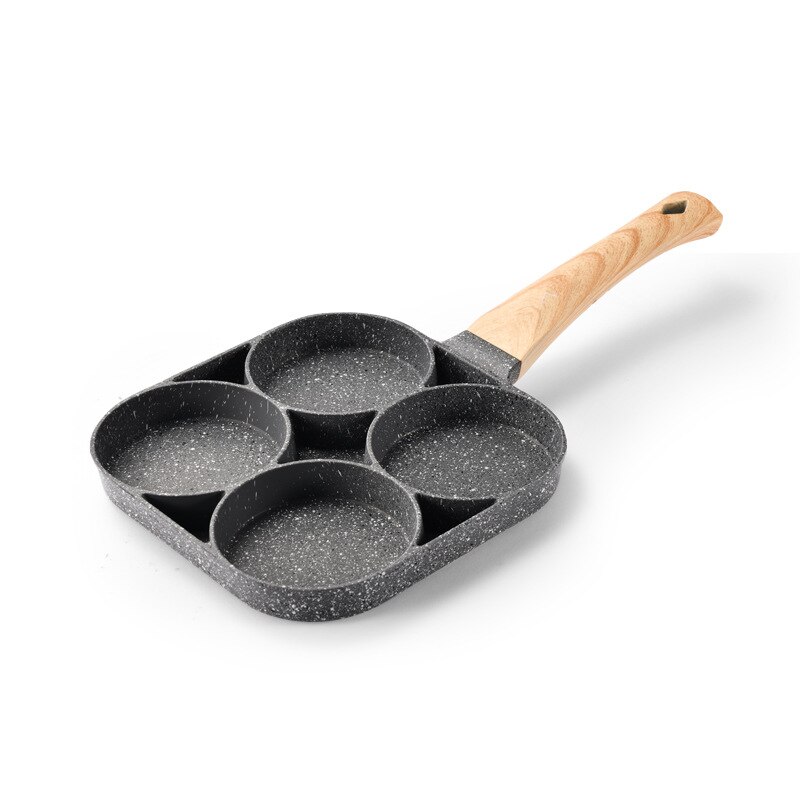 Four-Hole Omelette Pan Maifan stone Non-Stick Pan ... – Vicedeal