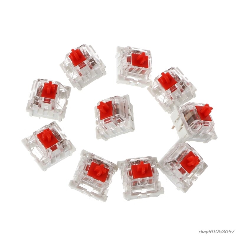 10Pcs 3 Pin Mechanical Keyboard Switch Blue Red Br... – Vicedeal