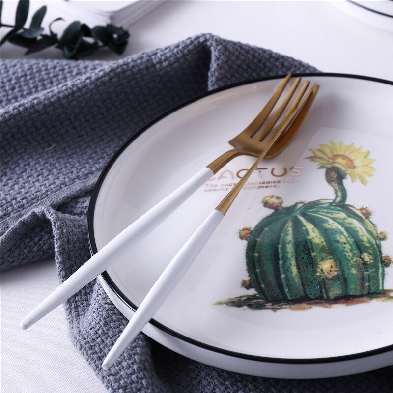 INS Nordic Ceramic Tableware Simple Dinner Steak P... – Grandado