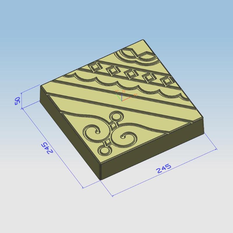 Pavement Mold Garden Courtyard Walkway Path Concre... – Grandado