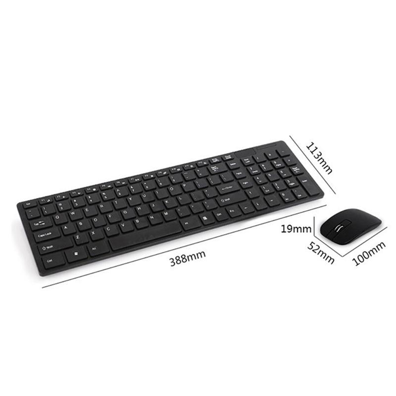 2.4G Home Keyboard Wireless Keyboard Ultra-Thin Of... – Grandado