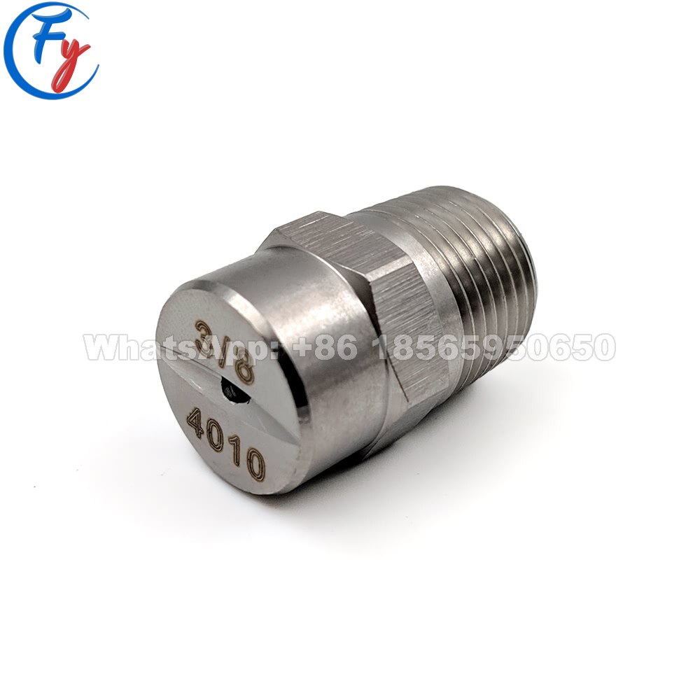 Hu series fan jet spray v type flat spray nozzles,... – Grandado