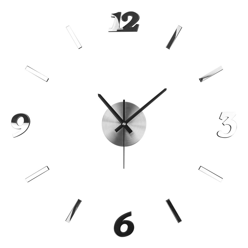 27'' DIY 3D Acrylic Wall Clocks Stickers A... – Grandado
