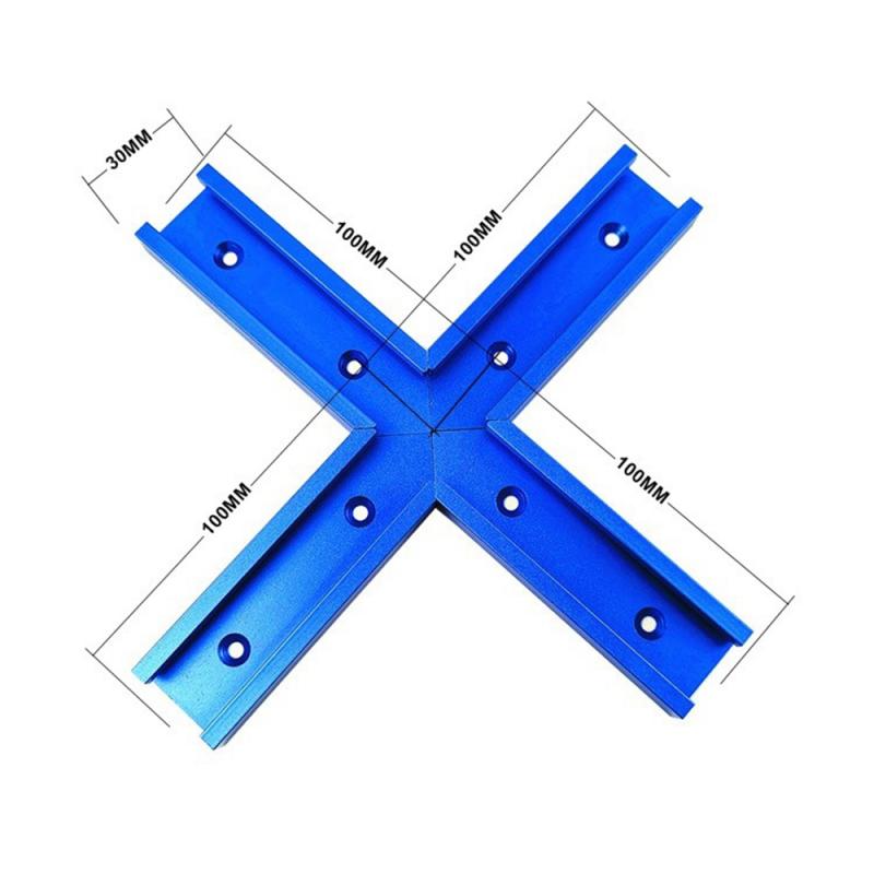 Woodworking Chute T Slot Cross Connector Track Mit... – Vicedeal