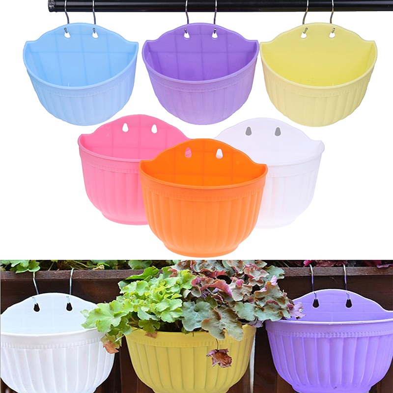 1Pc Hanging Flower Pot Hooks Wall Pots Flower Hold... – Vicedeal