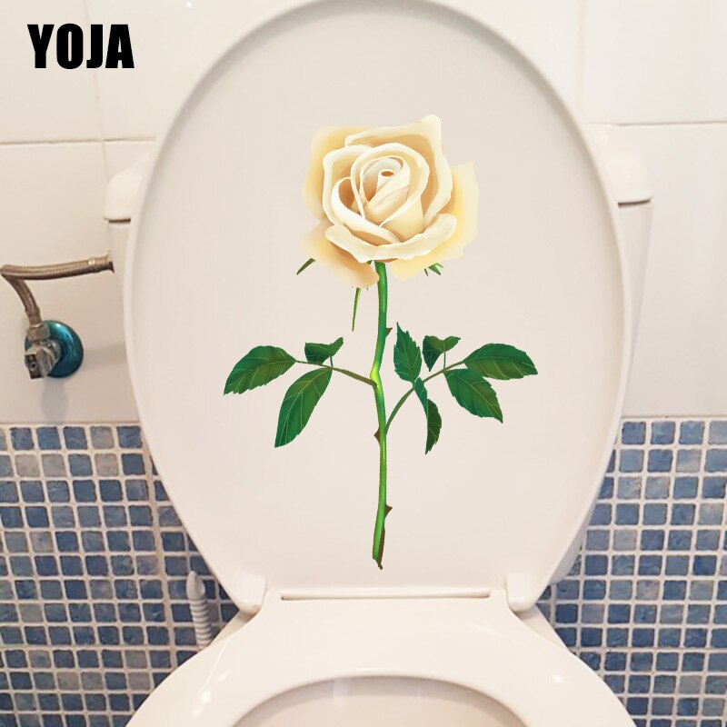YOJA 16.4X23.7CM Geel Rose Classic Room Decor Muur... – Grandado
