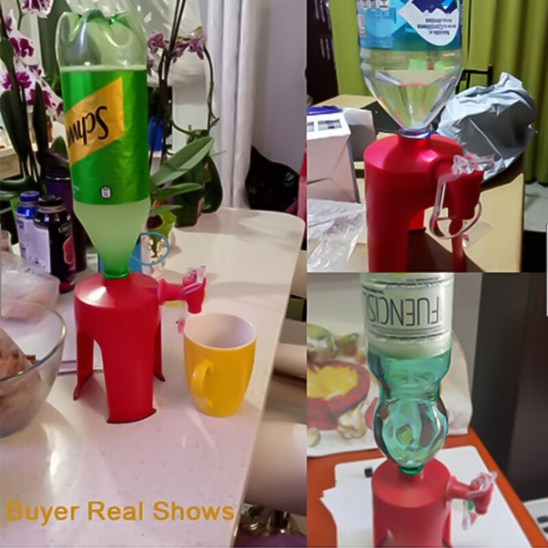 Magic Soda Coke Tap Saver Upside Down Drinking Wat... – Grandado