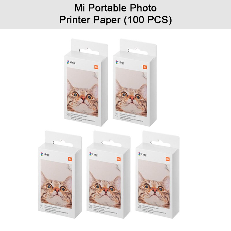 Xiaomi Originele Zink Pocket Printer Papier Zelfkl... – Vicedeal
