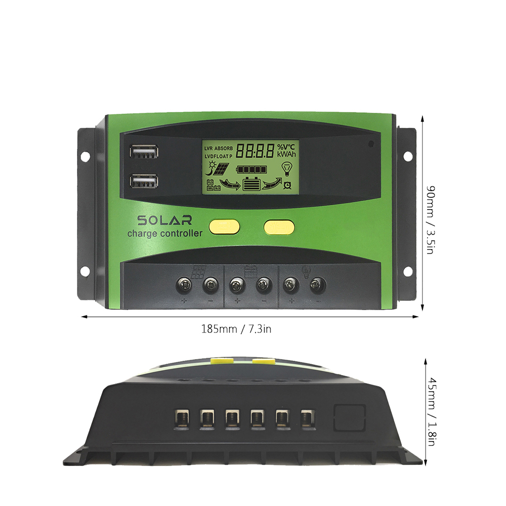 30A 12V 24V Auto Solar Laadregelaar PV Thuis Batte... – Vicedeal
