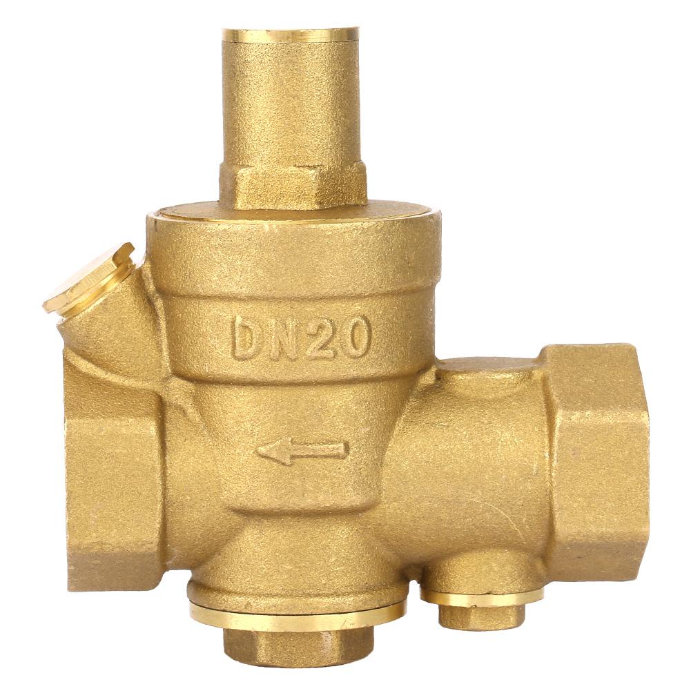 DN20 Pressure Reducing Valve Brass Adjustable Wate... – Grandado