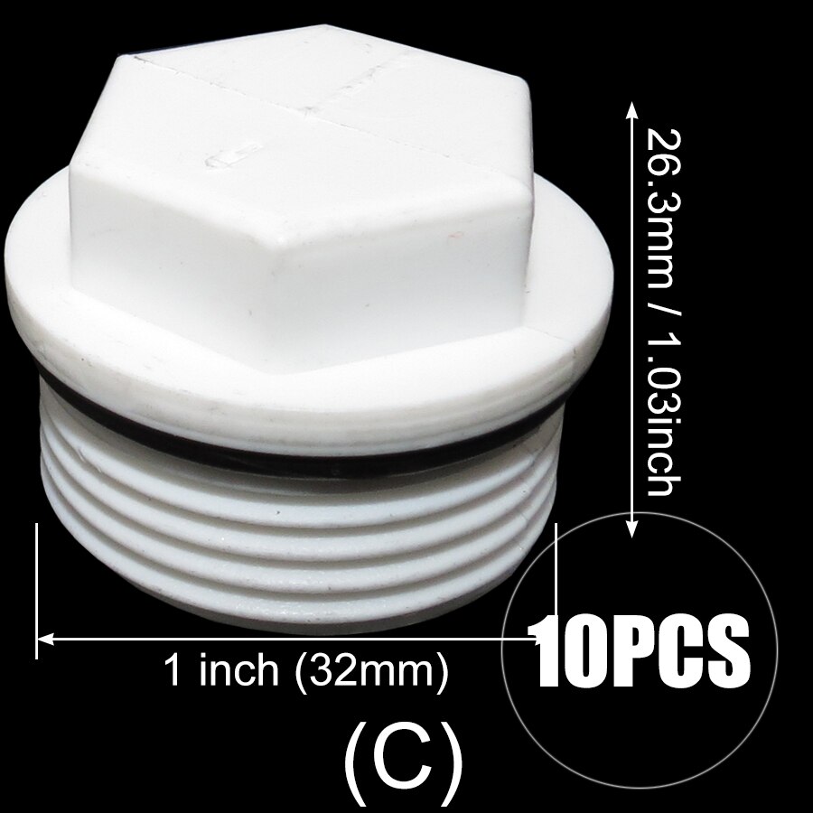 MUCIAKIE 10PCS PPR G1/2 G3/4 G1 inch Buitendraad E... – Grandado