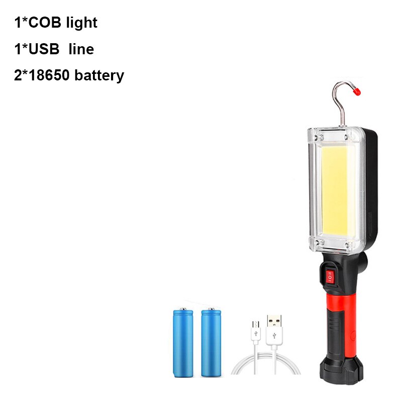 Portable Magnetic Work Light LED COB Work Light US... – Grandado