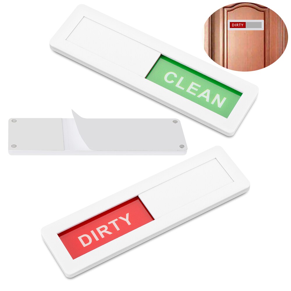 Signage Cue Card Dishwasher Strong Magnetism Clean... – Grandado