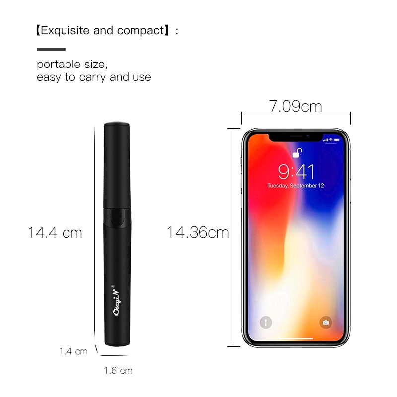 CkeyiN Electric Eyebrow Trimmer Hair Remover Epilator Painless Eyebrow ...