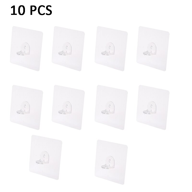 Adhesive Wall Hook Wall Hanger Transparent Suction... – Vicedeal