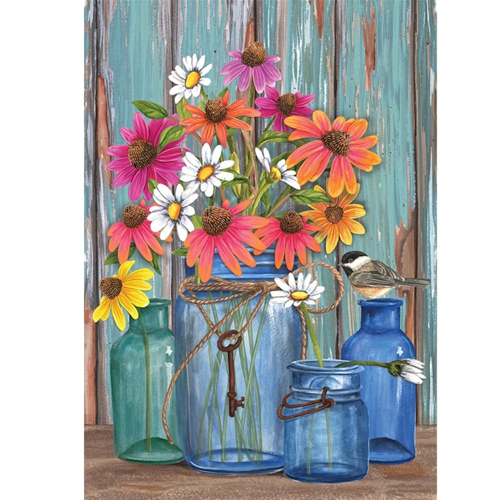 Garden Flag Farm Fresh Flowers Spring Style Flag 1... – Vicedeal