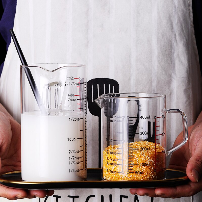 Food Grade Borosilicate Glass Measuring Cups Pot K... – Grandado