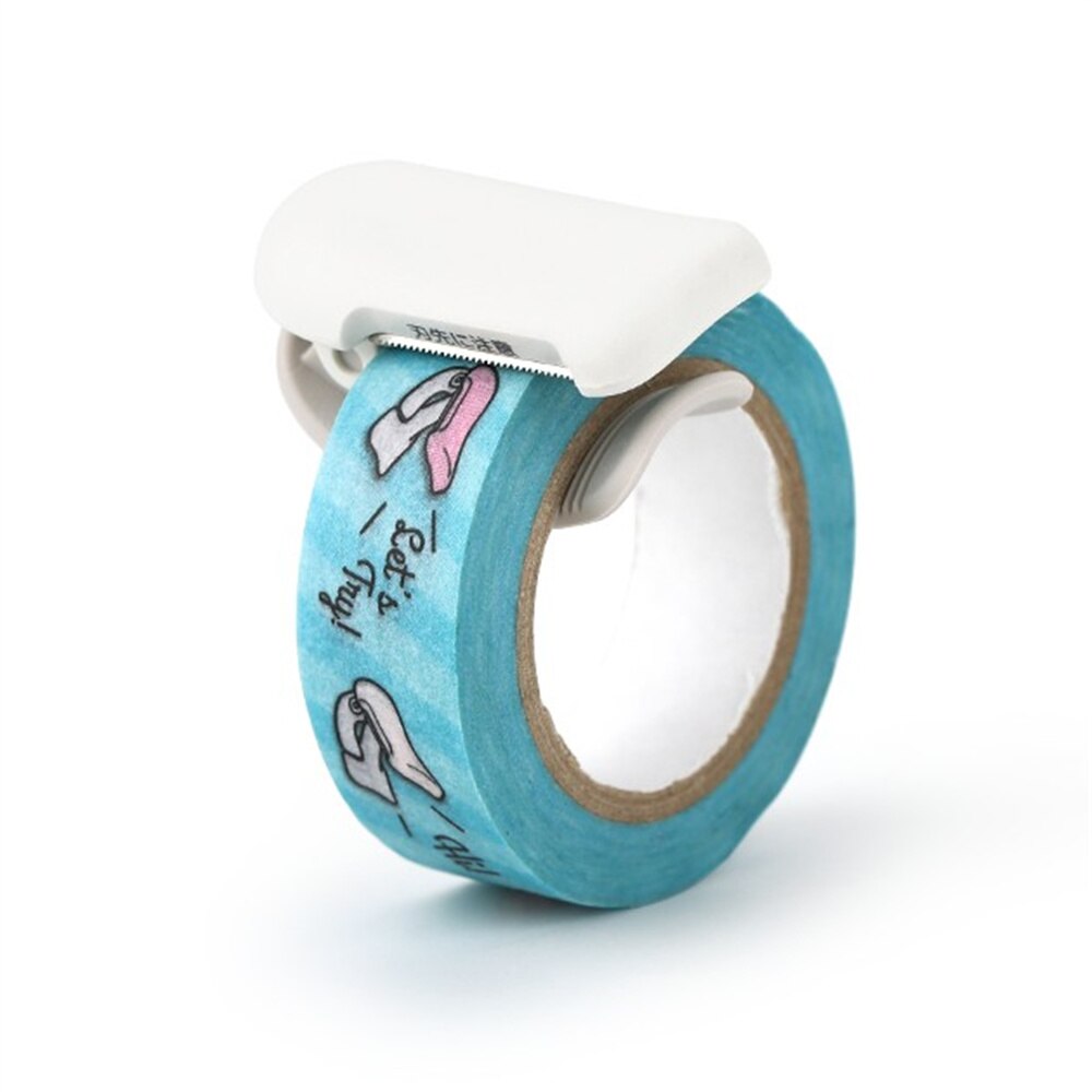 Mini bärbar papper självhäftande tejp dispenser te... – Grandado