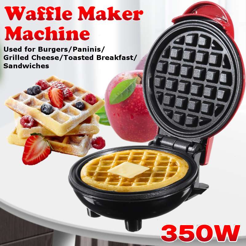 350W Mini Electric Waffles Maker Bubble Egg Cake O... – Grandado