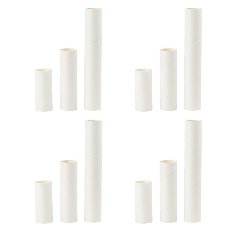 24PCS Durable Portable Easy to Use White Cardboard... – Grandado