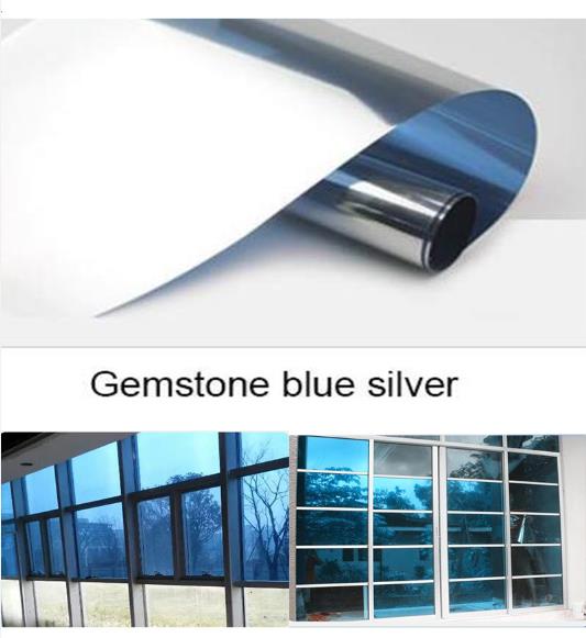 Gemstone Blue Waterproof Window Film One Way Mirro... – Grandado