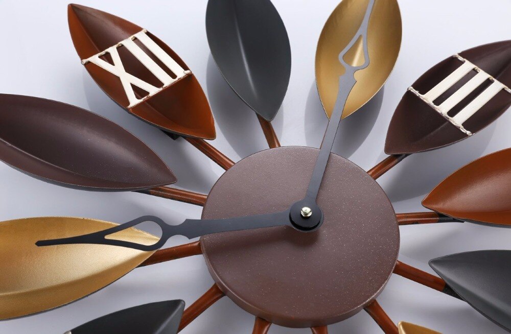 Decorative Large European Industrial Craft Iron Le... – Grandado