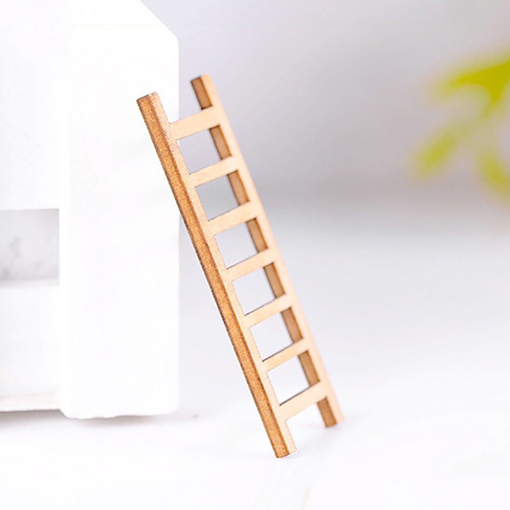 3Pcs Mini Miniatuur Houten Stap Ladder Fairy Garde... – Grandado
