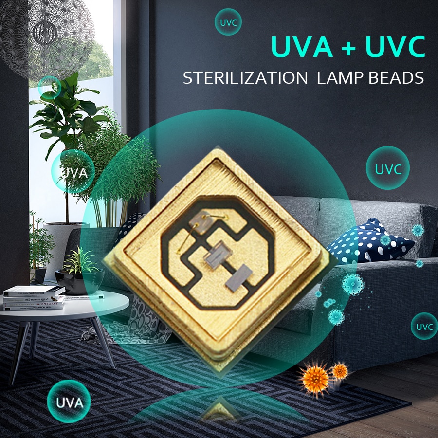 6V Uva Uvc Led Chip Lamp Kralen Sterilisator Uv Li... – Grandado
