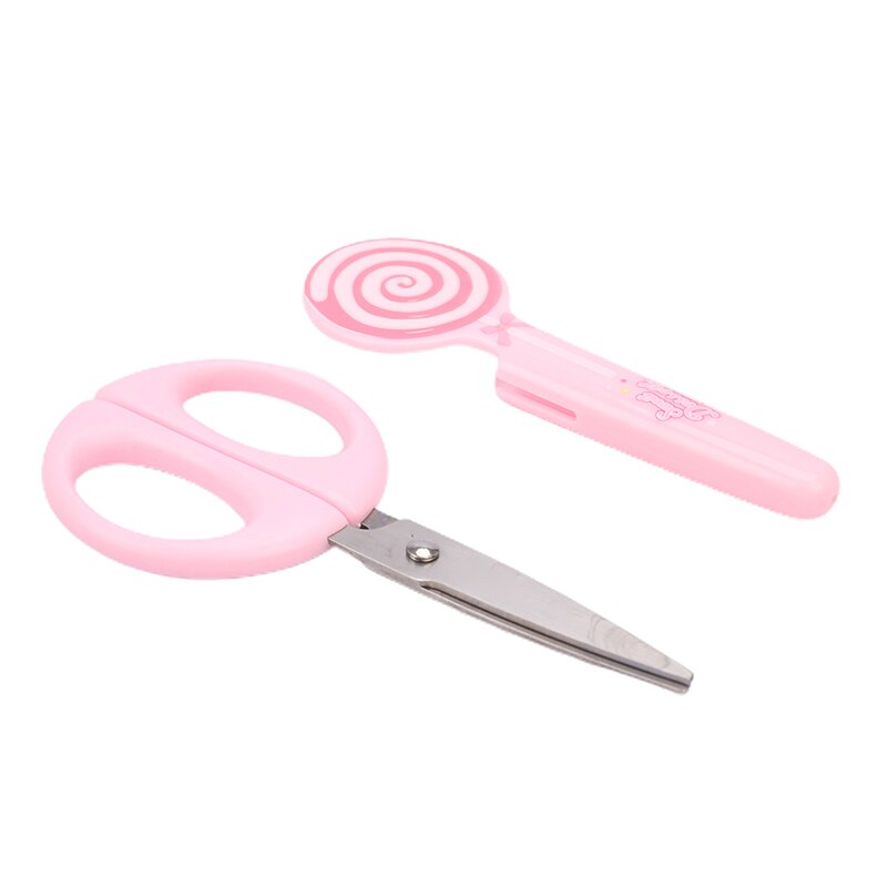 1PCS Mini Kids Scissors Kawaii Lollipop Safety Sle... – Grandado