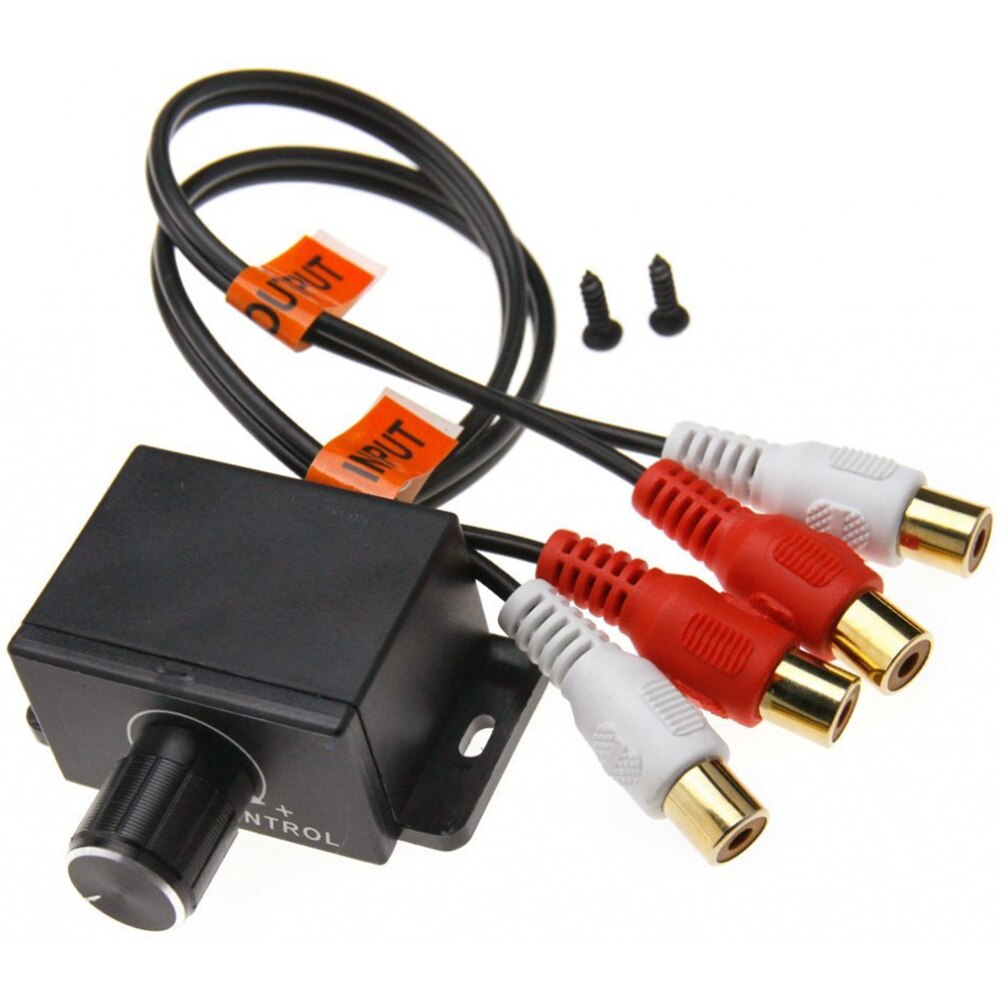 RCA Level Adjuster Portable Auto 12V Volume Contro... – Grandado