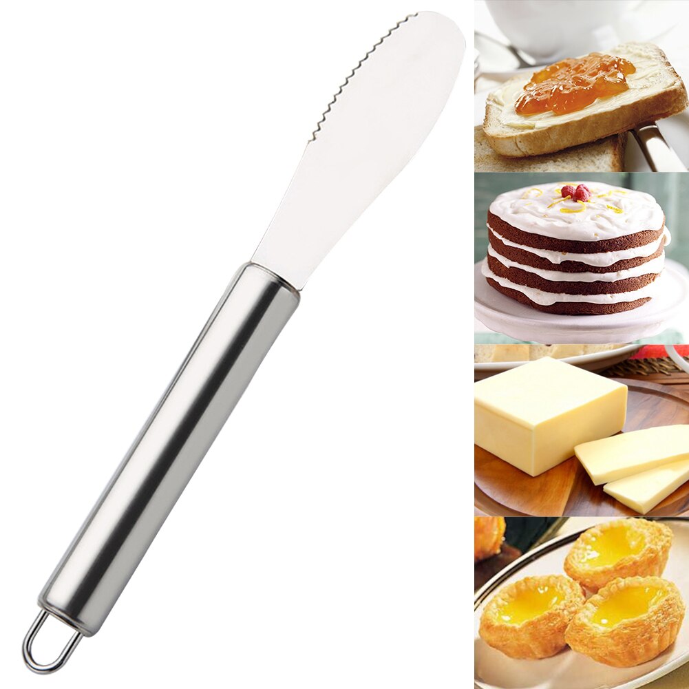 Spatula Wide Blade Sandwich Butter Spreader Sawtoo... – Grandado
