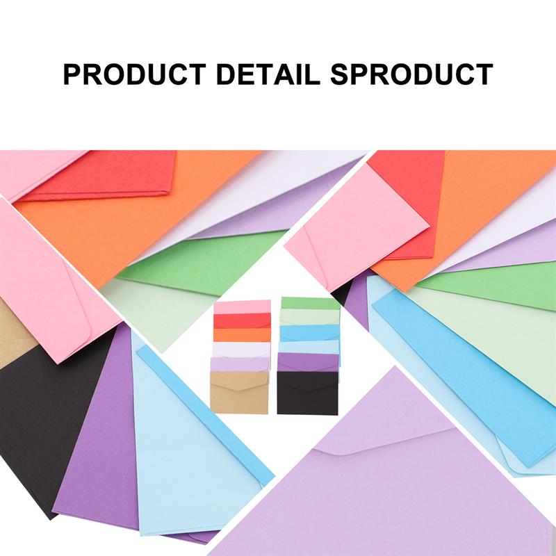 120Pcs Mini Envelopes Small Greeting Card Message ... – Grandado