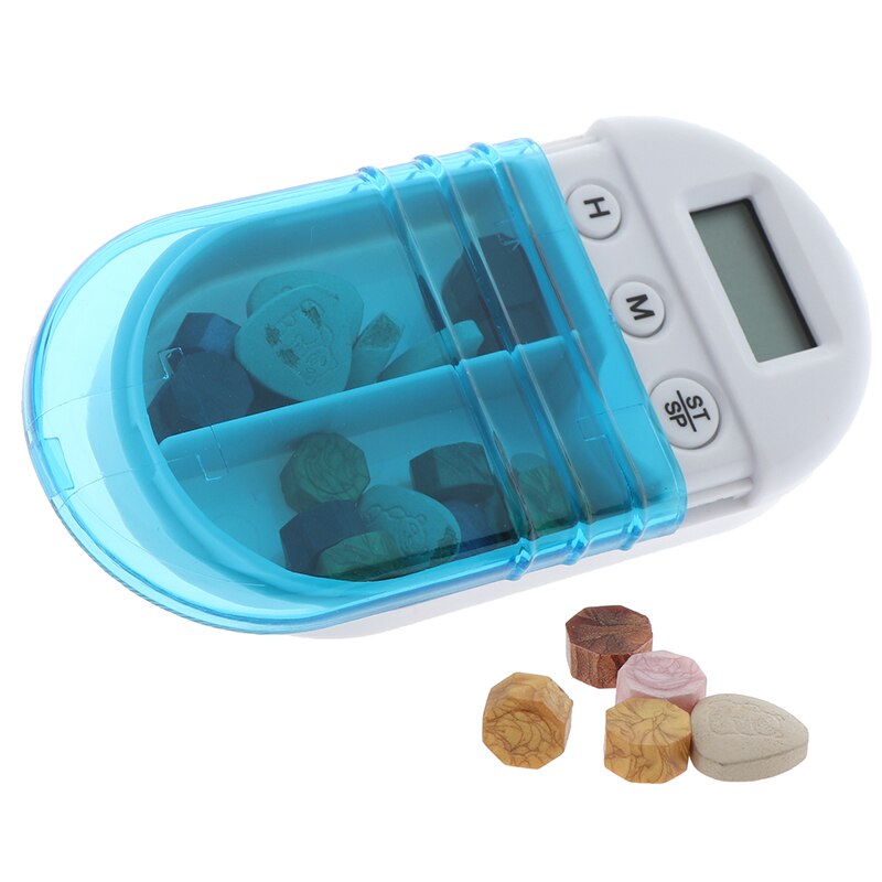 Portable 2 Grid Intelligent Electronic Timing Pill... – Grandado