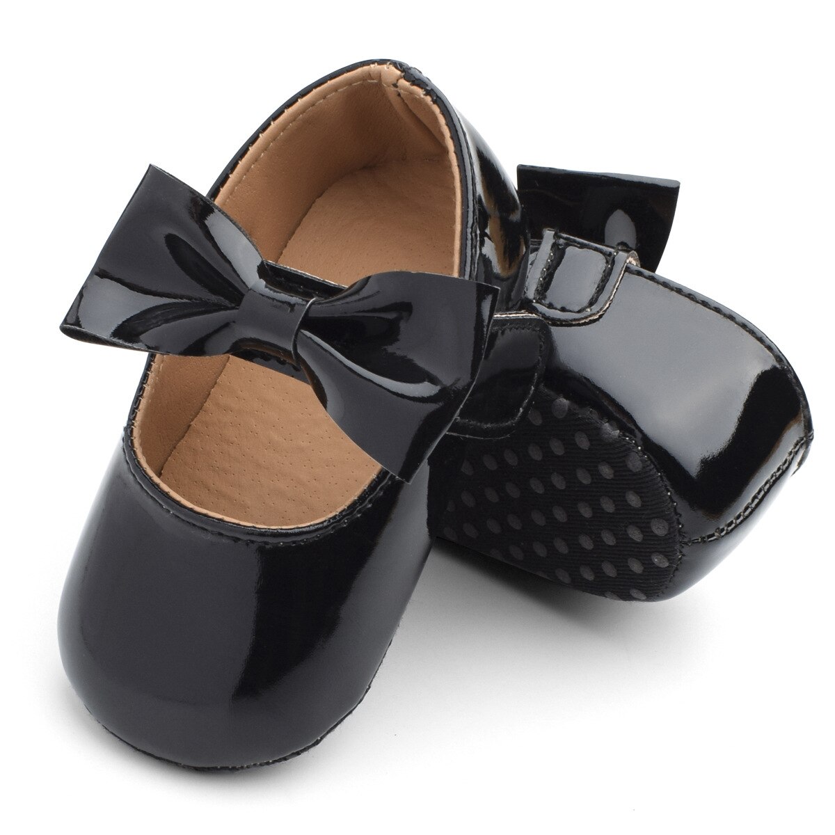 Girls PU White Pink Shoes Flower Children Wedding ... – Grandado