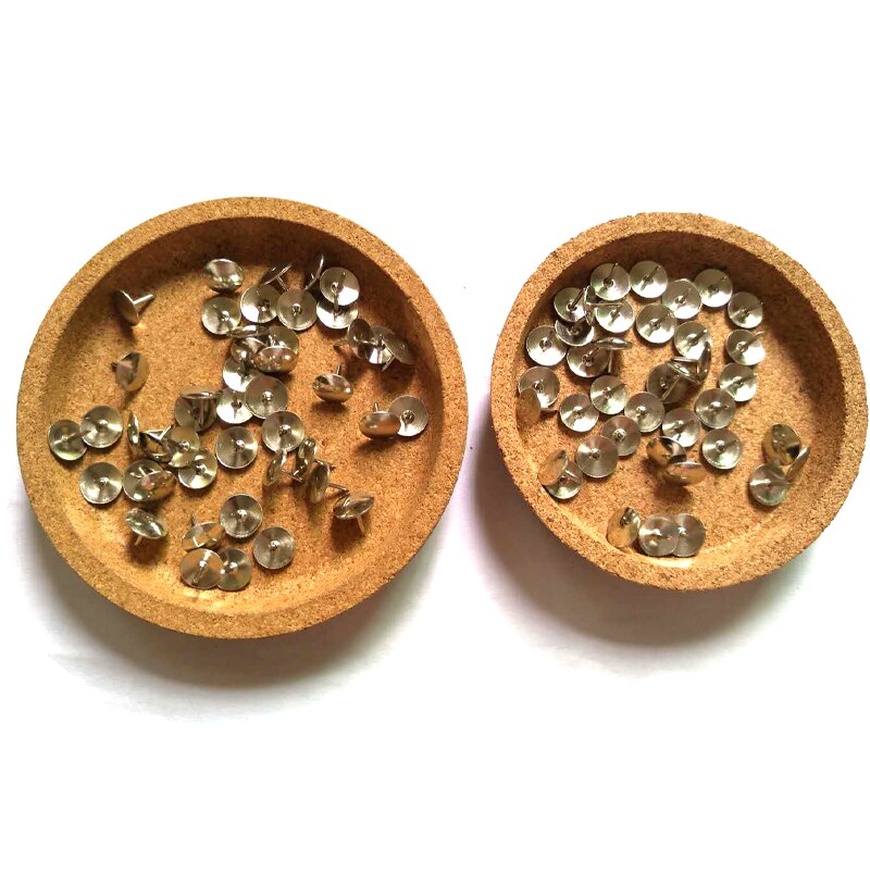 Circle Cork Wood Sundries Holder Phellem Cork Wood... – Grandado