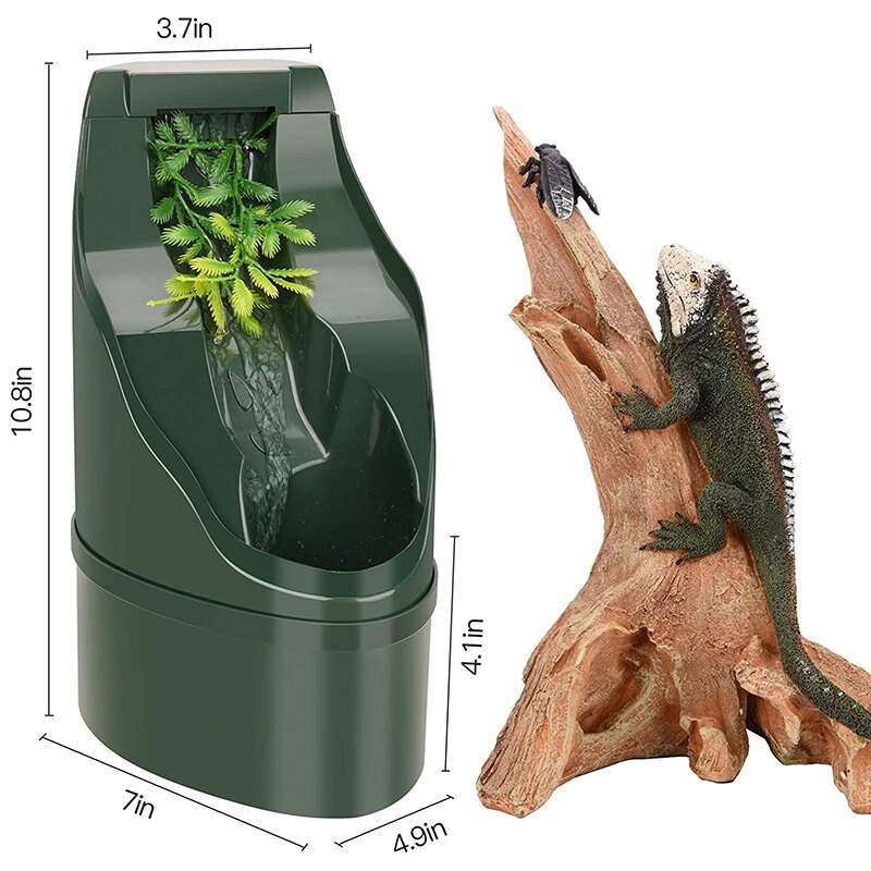 Reptile Drinker-Snake Drinking Water Dripping Bowl... – Grandado