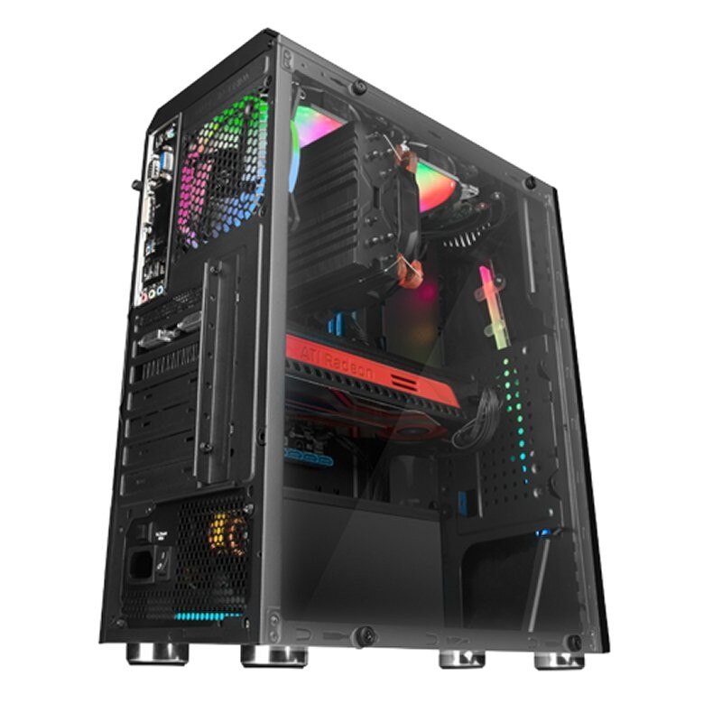 Mars Gaming MCX boîte Semitorre RGB noir – Grandado