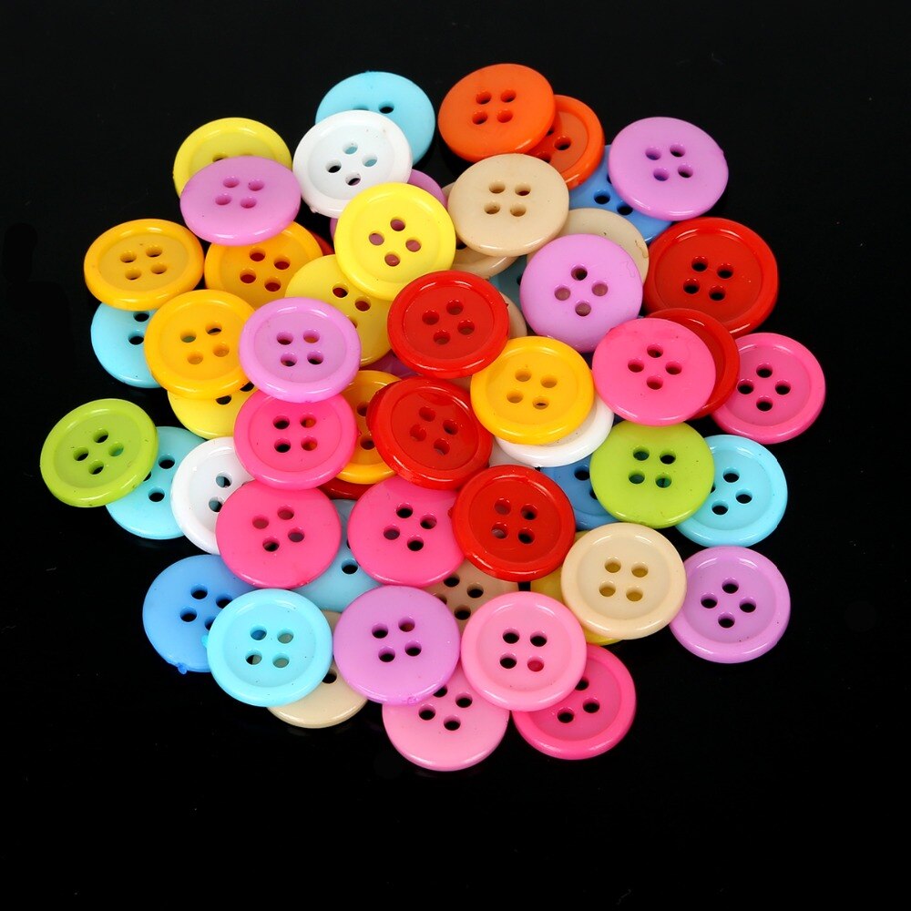 50Pcs Plastic Round Flatback Buttons Suit Coat But... – Grandado