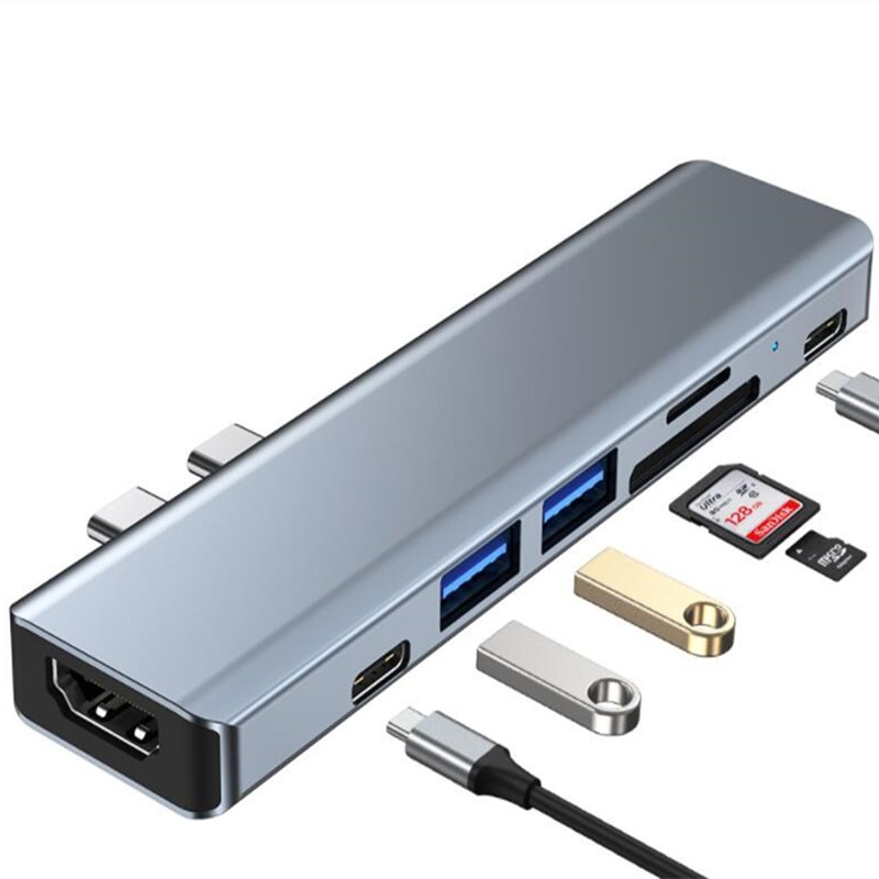 USB C Hub Thunderbolt 3 Dock with HDMI-compatible ... – Vicedeal