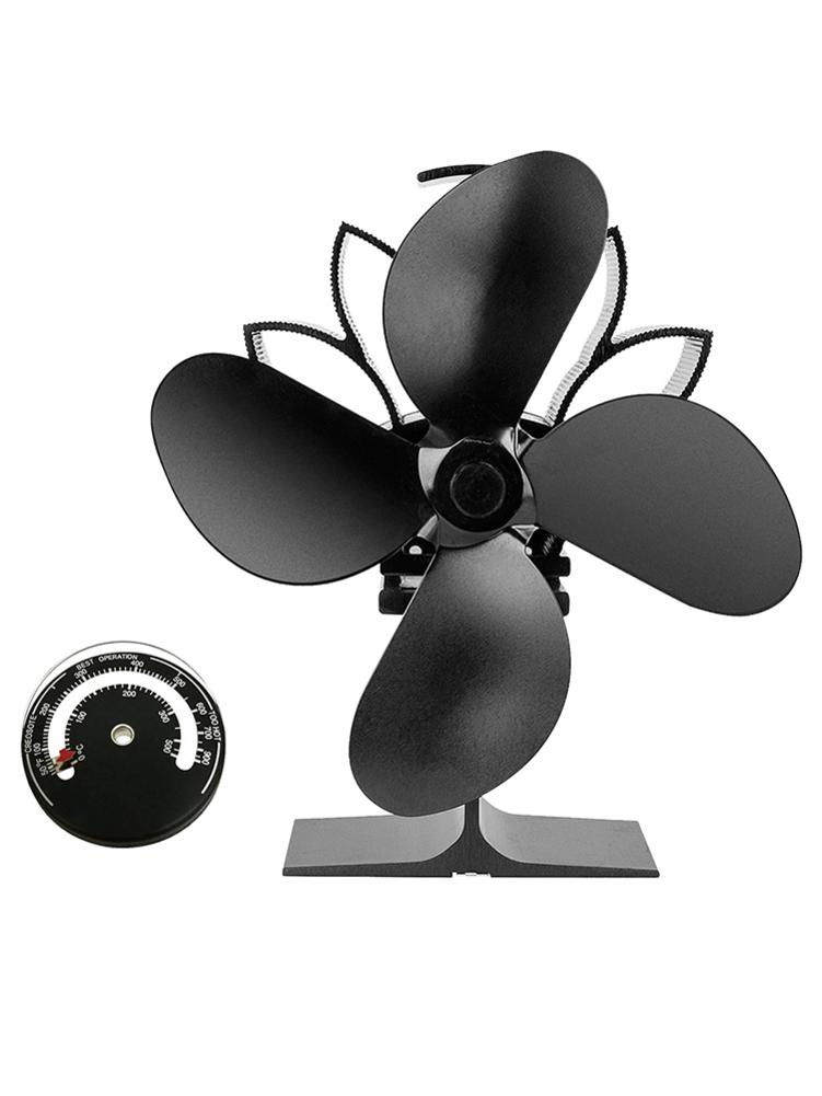 Heat Powered Stove Fan with Warm Air for Wood Log ... – Grandado